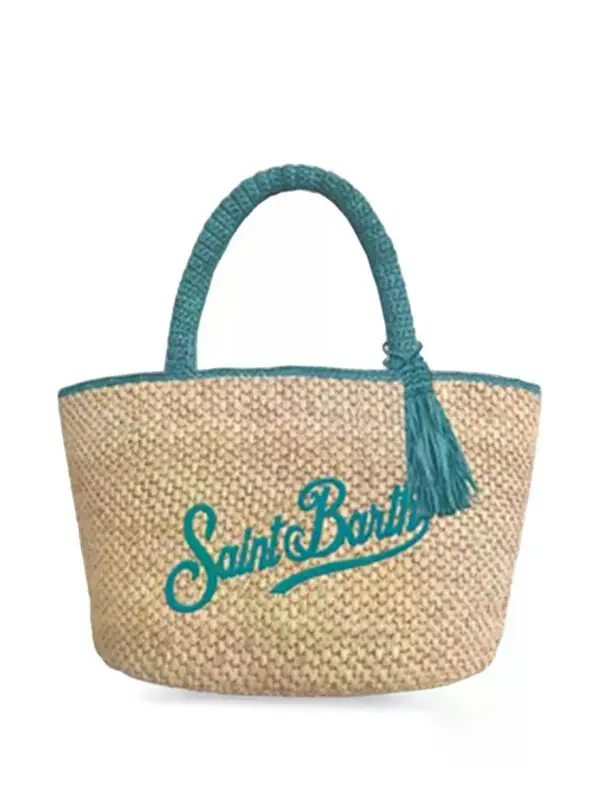 MC2 SAINT BARTH Marcy Tassel-detail Tote Bag - Neutrals