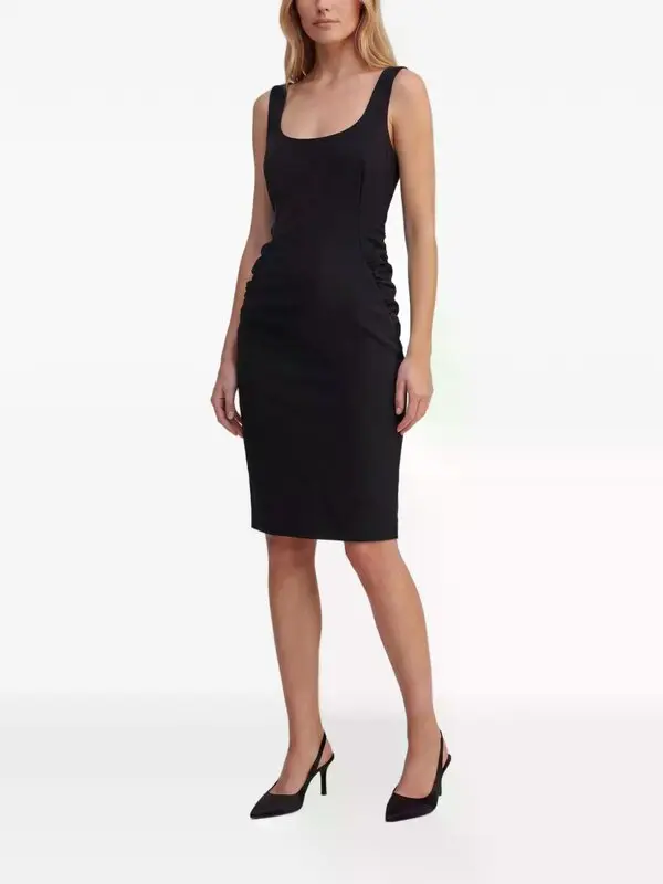Moschino Sleeveless Midi Dress - Black