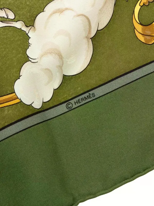 Hermès 2000-2026 Cosmos Silk Scarf 90 Scarves