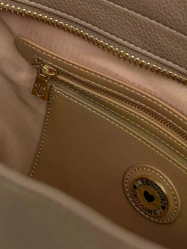 Moschino Logo-plaque Tote Bag