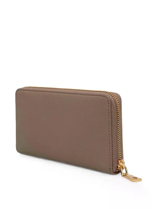 Moschino Logo-plaque Zip-around Wallet