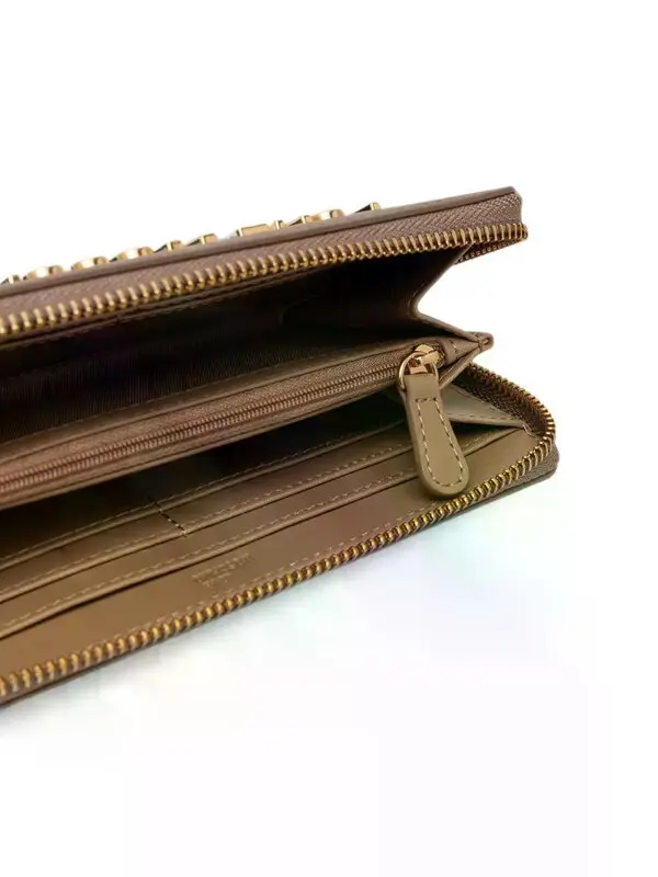 Moschino Logo-plaque Zip-around Wallet