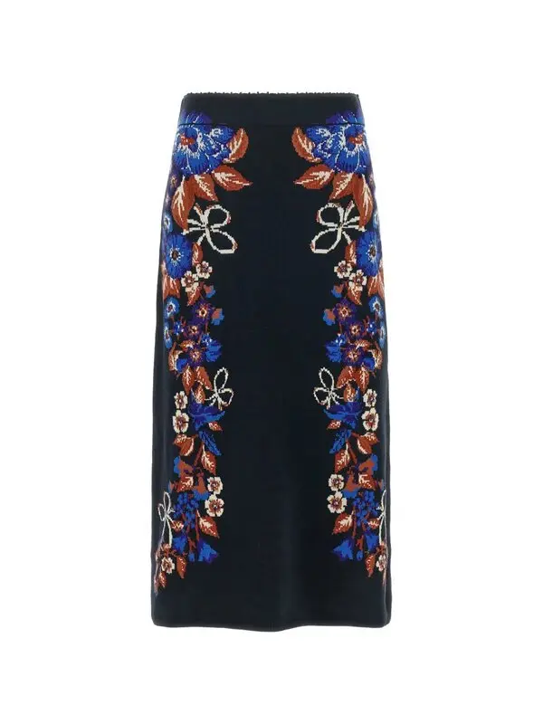Farm Rio Garden Knit Skirt