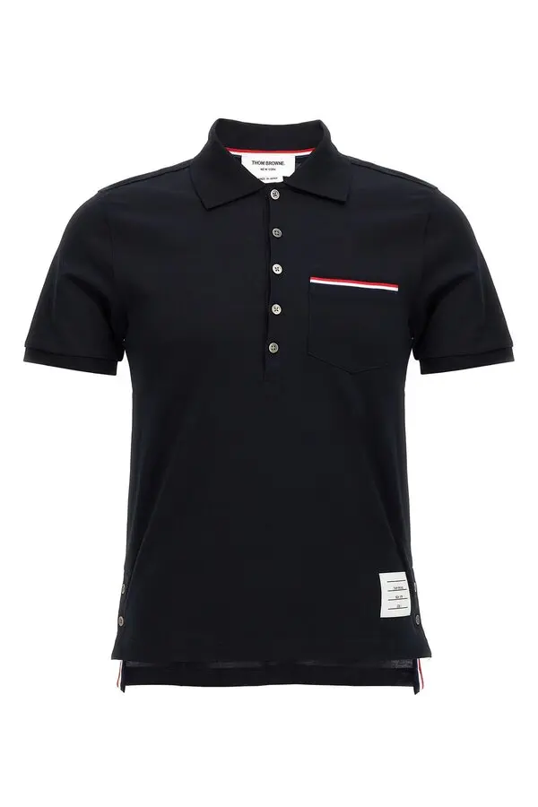Thom Browne Rwb Polo Shirt