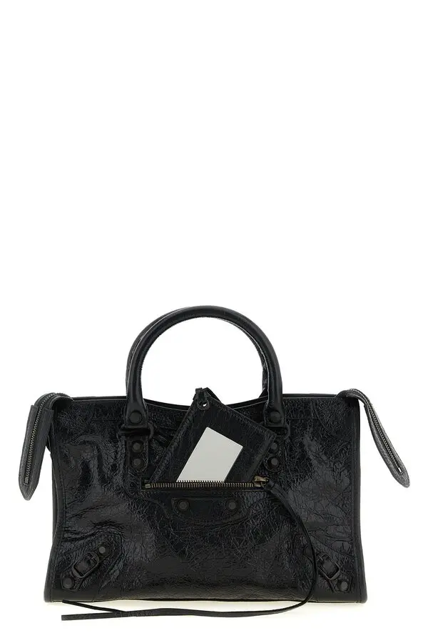 Balenciaga Le City S' Handbag - Black