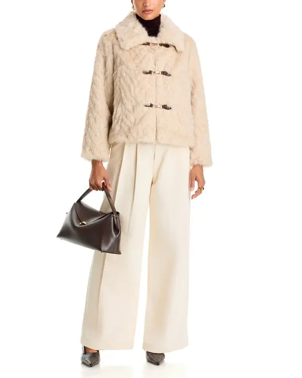 Love Token Amara Faux Fur Coat