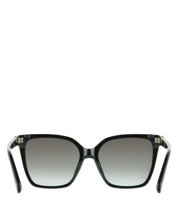 FERRAGAMO Vara Square Sunglasses, 57mm - Black