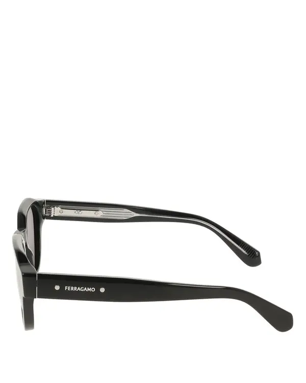 FERRAGAMO Firenze Square Sunglasses, 49mm