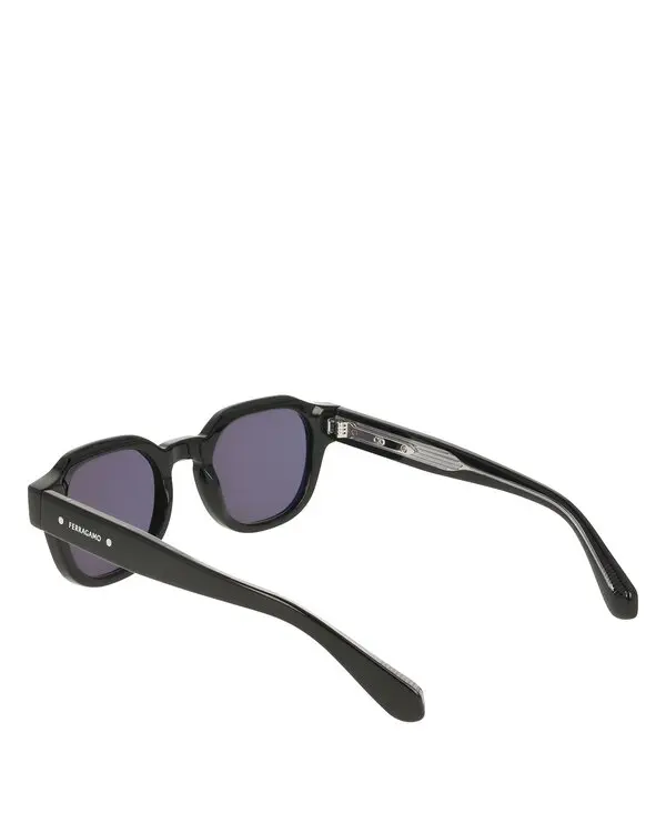FERRAGAMO Firenze Square Sunglasses, 49mm