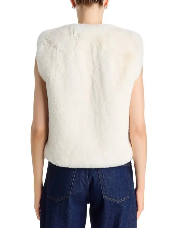 Theory Faux Fur Vest