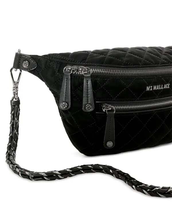 Mz Wallace Small Crosby Quilted Crossbody Belt Bag
