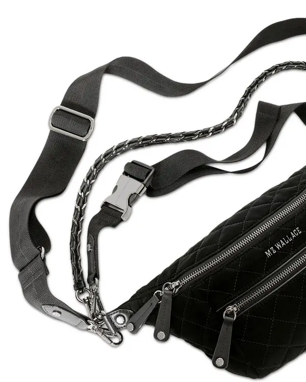 Mz Wallace Small Crosby Quilted Crossbody Belt Bag