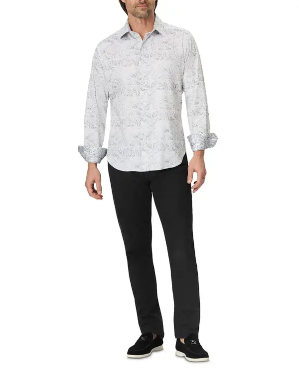 Robert Graham Culloden Long Sleeve Cotton Stretch Shirt