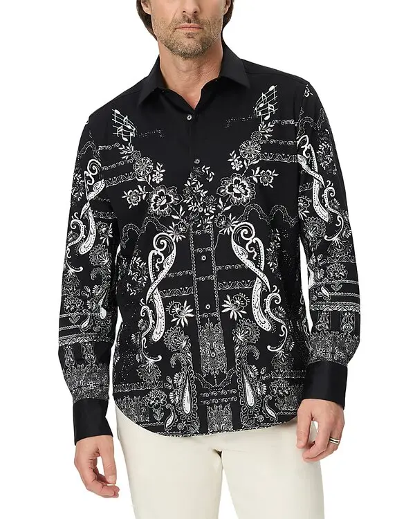 Robert Graham The Osbourne Long Sleeve Cotton Shirt