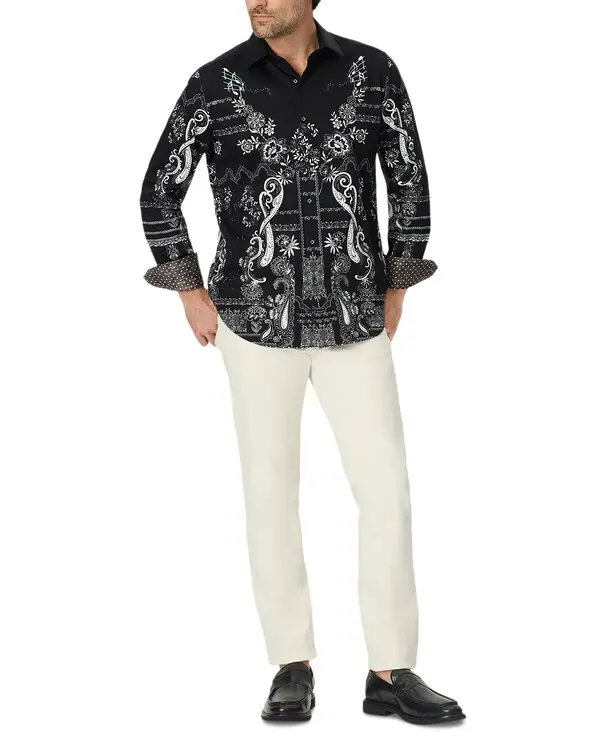 Robert Graham The Osbourne Long Sleeve Cotton Shirt