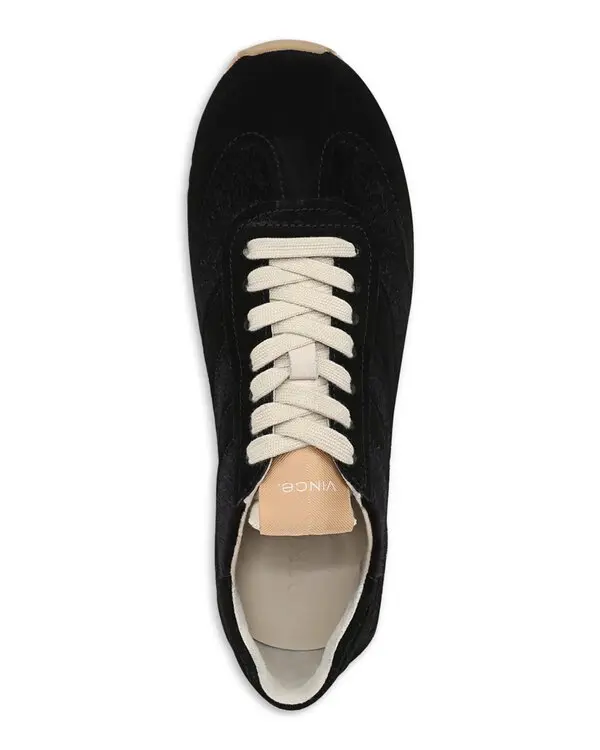 Vince Oasis Suede Sneakers - Black