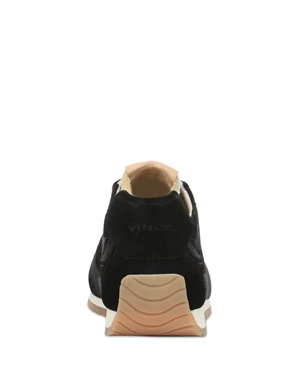 Vince Oasis Suede Sneakers - Black