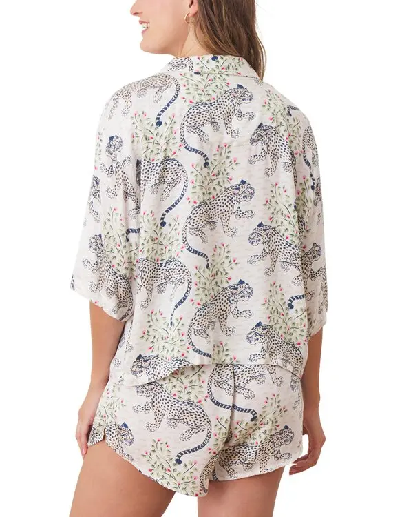 PRINTFRESH Bagheera Satin Sweet Dreams Pajama Set