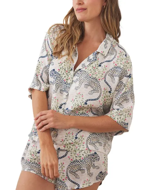 PRINTFRESH Bagheera Satin Sweet Dreams Pajama Set