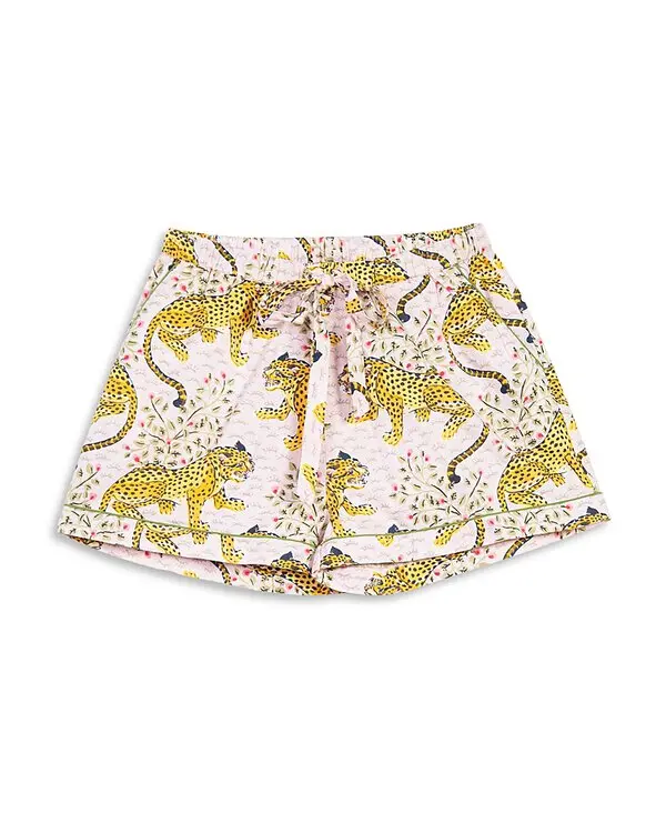 PRINTFRESH Bagheera Cotton Pajama Shorts