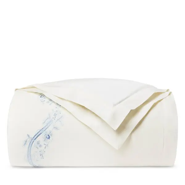 SFERRA X Scalamandre Isabella Embroidered Sateen Duvet Cover, Twin