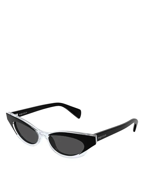 Alexander McQueen Cat Eye Sunglasses, 52mm
