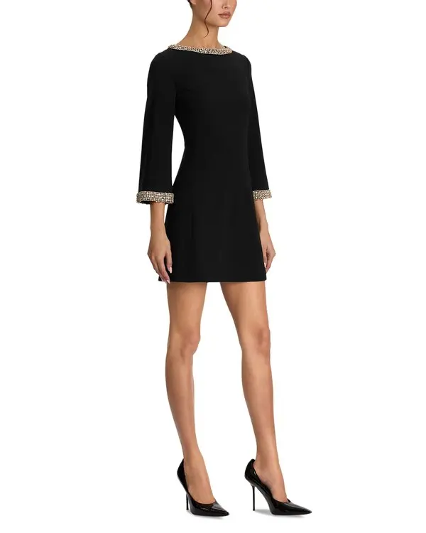 Alice + Olivia Mailynn Embellished Mini Dress