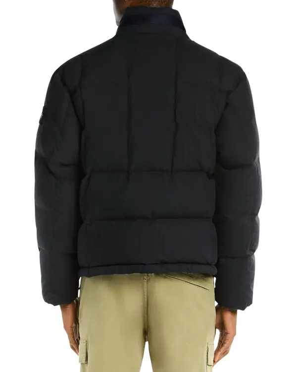 Stone Island Capospalla Stand Collar Logo Patch Puffer Jacket