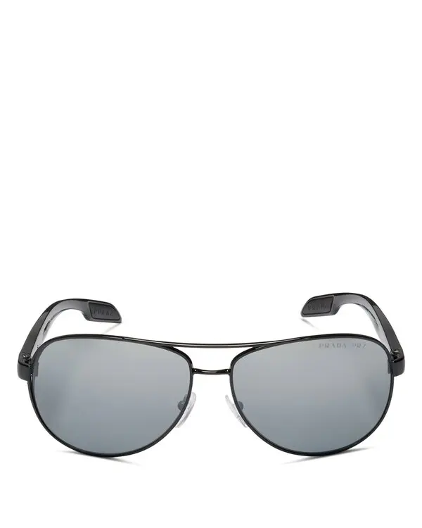 Prada Aviator Sunglasses, 62mm
