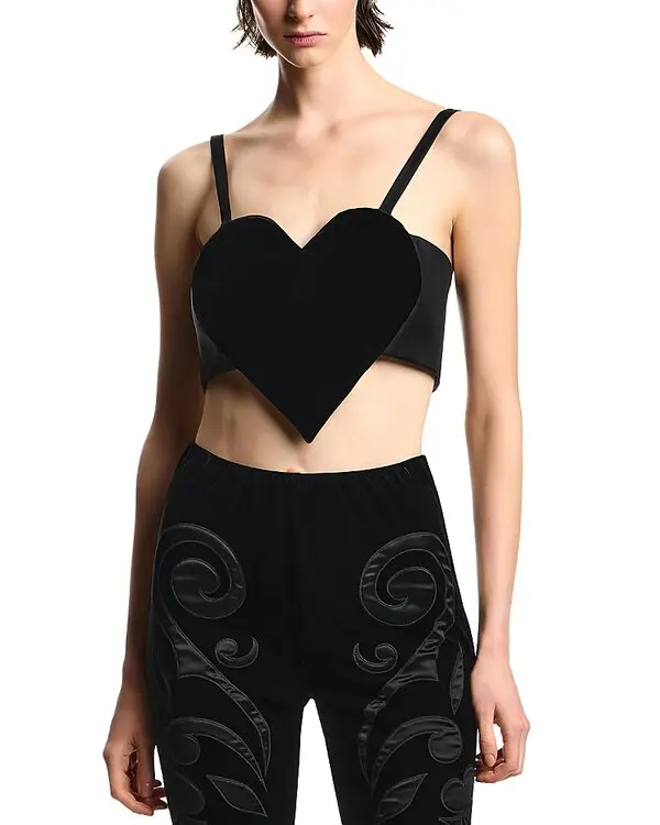 Emporio Armani Velvet Heart Top