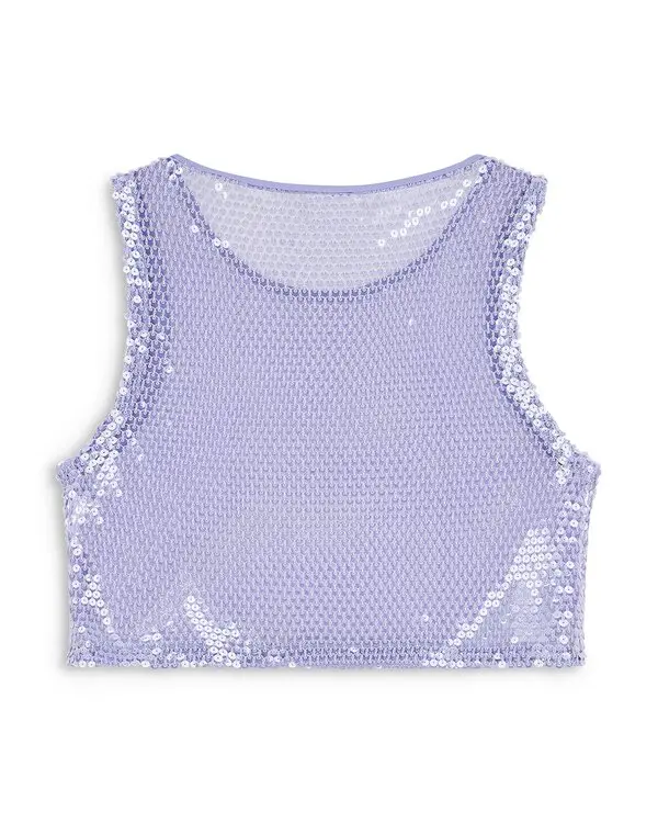 Emporio Armani Sequinned Tank Top