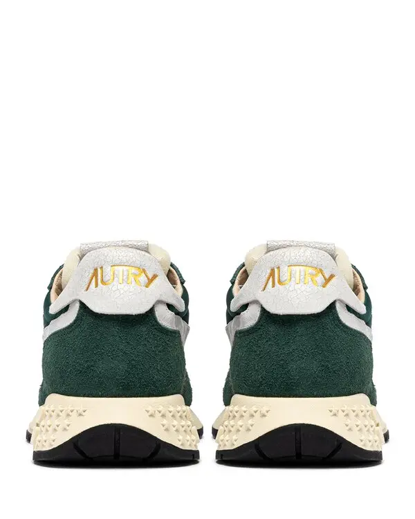 AUTRY Reelwind Nylon & Leather Sneakers