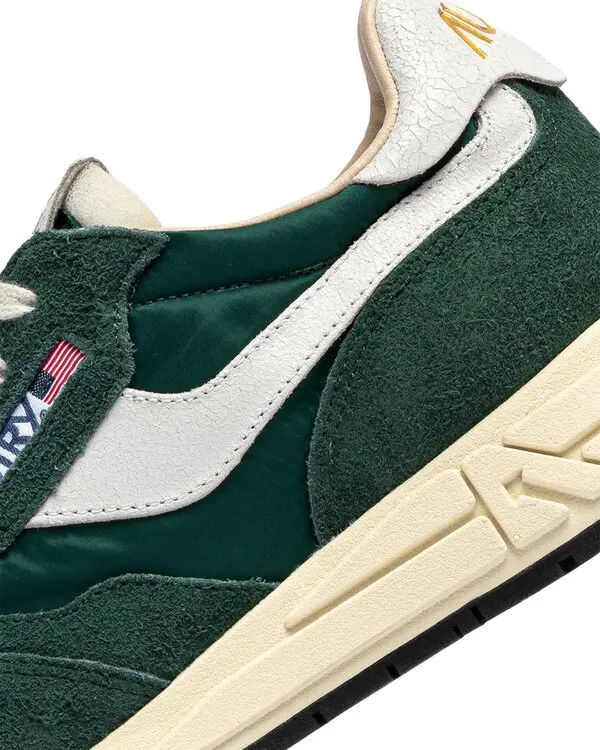 AUTRY Reelwind Nylon & Leather Sneakers