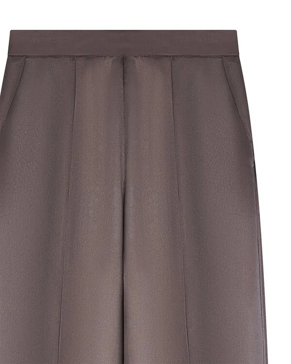 Emporio Armani Twill Straight Leg Pants