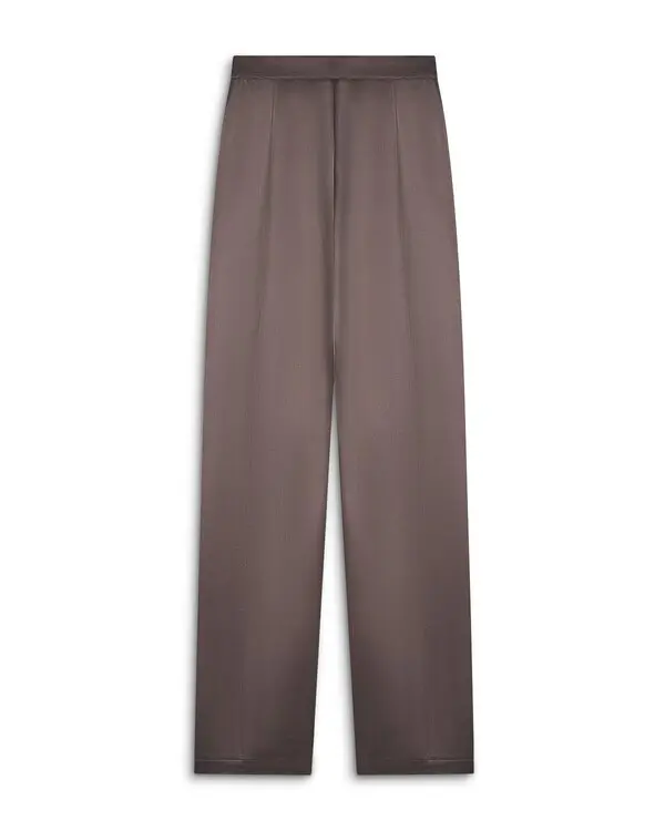 Emporio Armani Twill Straight Leg Pants