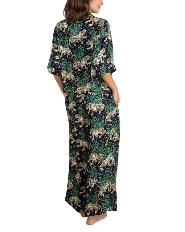 PRINTFRESH Bagheera Satin Wildest Dreams Pajama Set