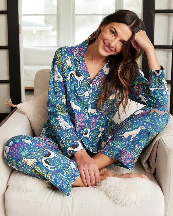 PRINTFRESH Must Love Dogs Long Pajama Set