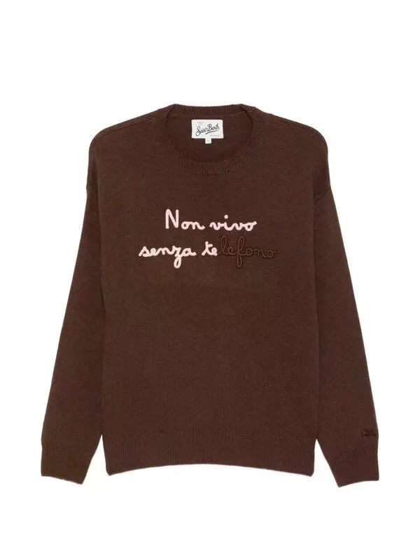 MC2 SAINT BARTH Embroidered Sweater