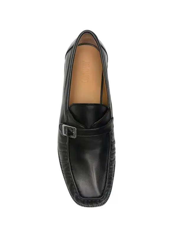 MAGLIANO Buckled Leather Loafers