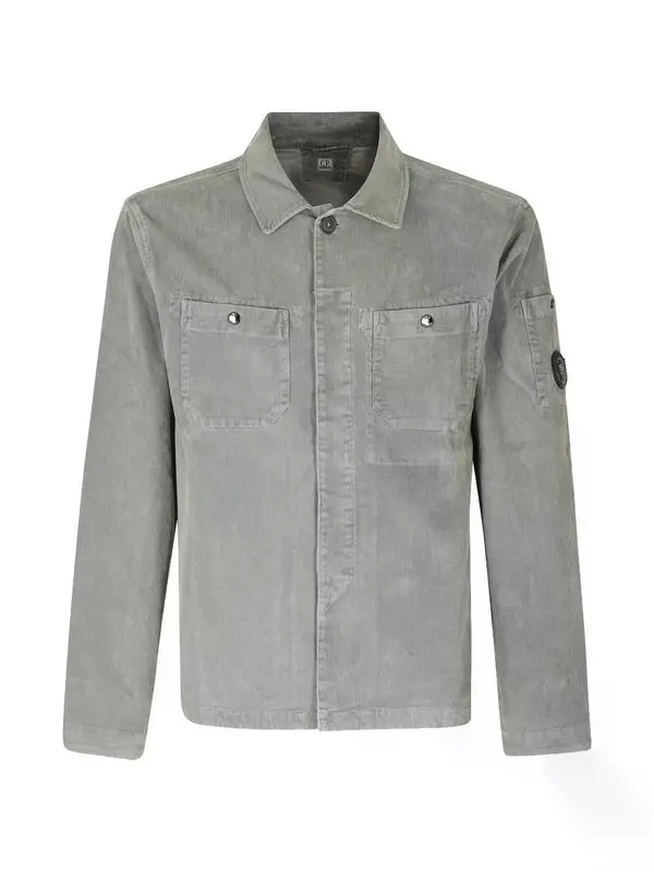 C.P. COMPANY Corduroy Lens-detail Shirt