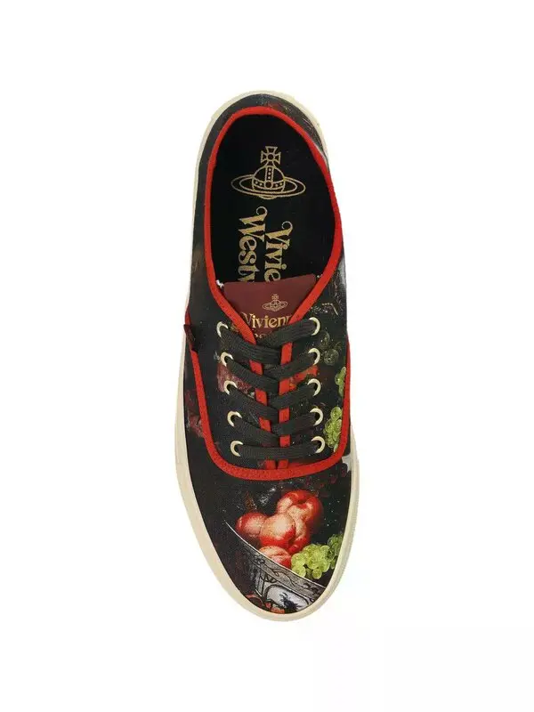 VIVIENNE WESTWOOD Trucker Graphic-print Sneakers