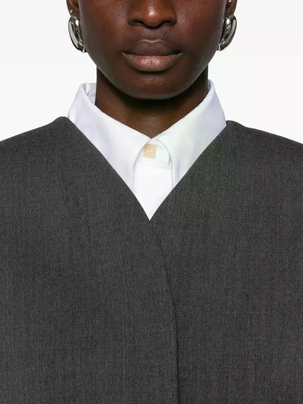 Jacquemus V-neck Cocoon-sleeve Jacket