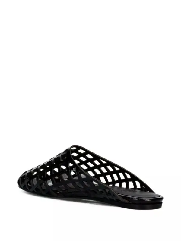 BILLI BI A498 Caged Leather Mules