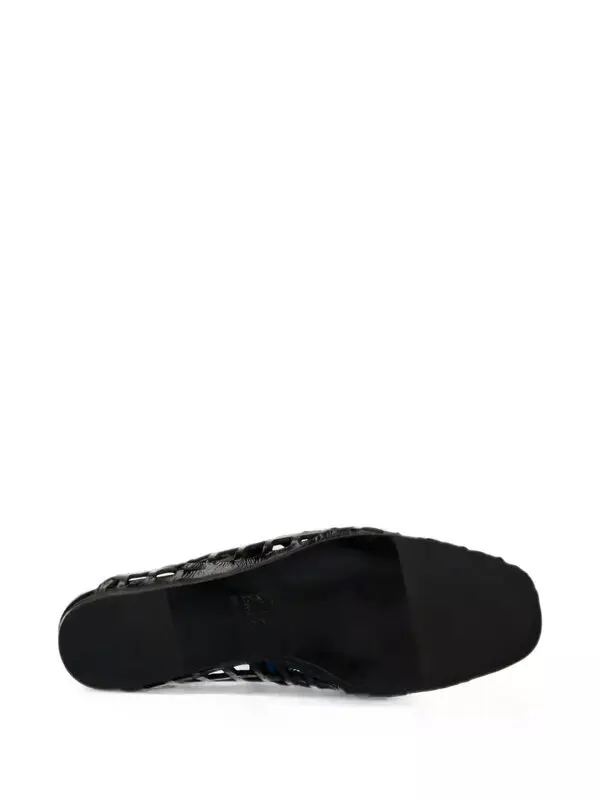 BILLI BI A498 Caged Leather Mules