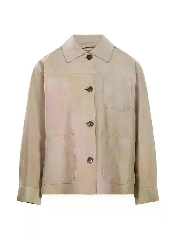 Max Mara Ghiera Button-up Patch-pocket Jacket