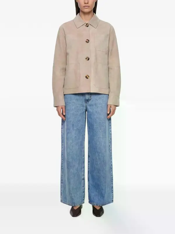 Max Mara Ghiera Button-up Patch-pocket Jacket