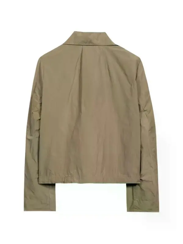 LUISA CERANO Button-fastening Blouson Cropped Jacket