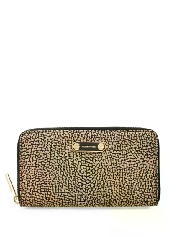 Borbonese Op-print Zip-around Wallet
