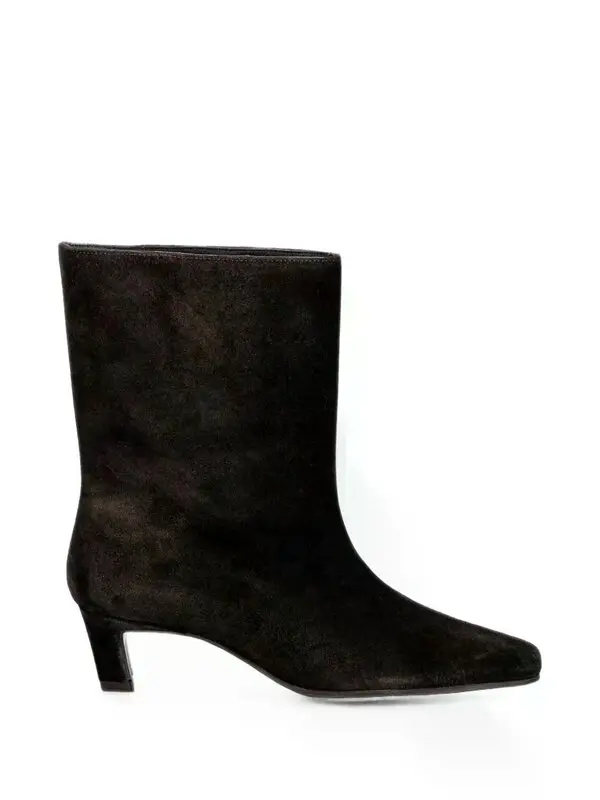 BILLI BI Suede Square-toe Boots