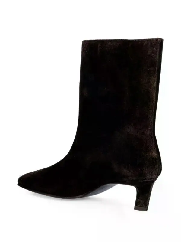 BILLI BI Suede Square-toe Boots